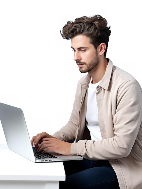 Premium Photo | Focused Male Programmer Coding AI Generated Premium Photo | Focused Male Programmer Coding AI Generated