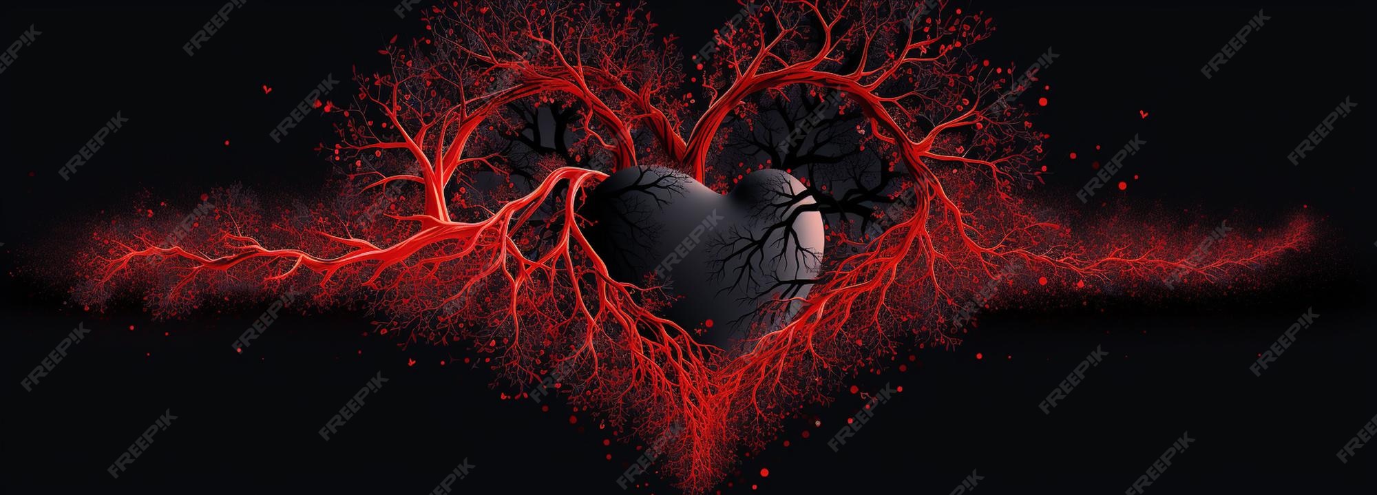 Premium Photo | Form a heart shape using programming code syntax Each