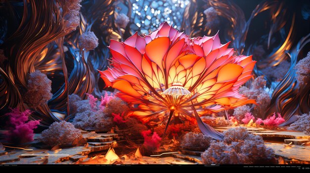 Premium AI Image | Fractals of radiant polygons expanding endlessly ... Premium AI Image | Fractals of radiant polygons expanding endlessly ...
