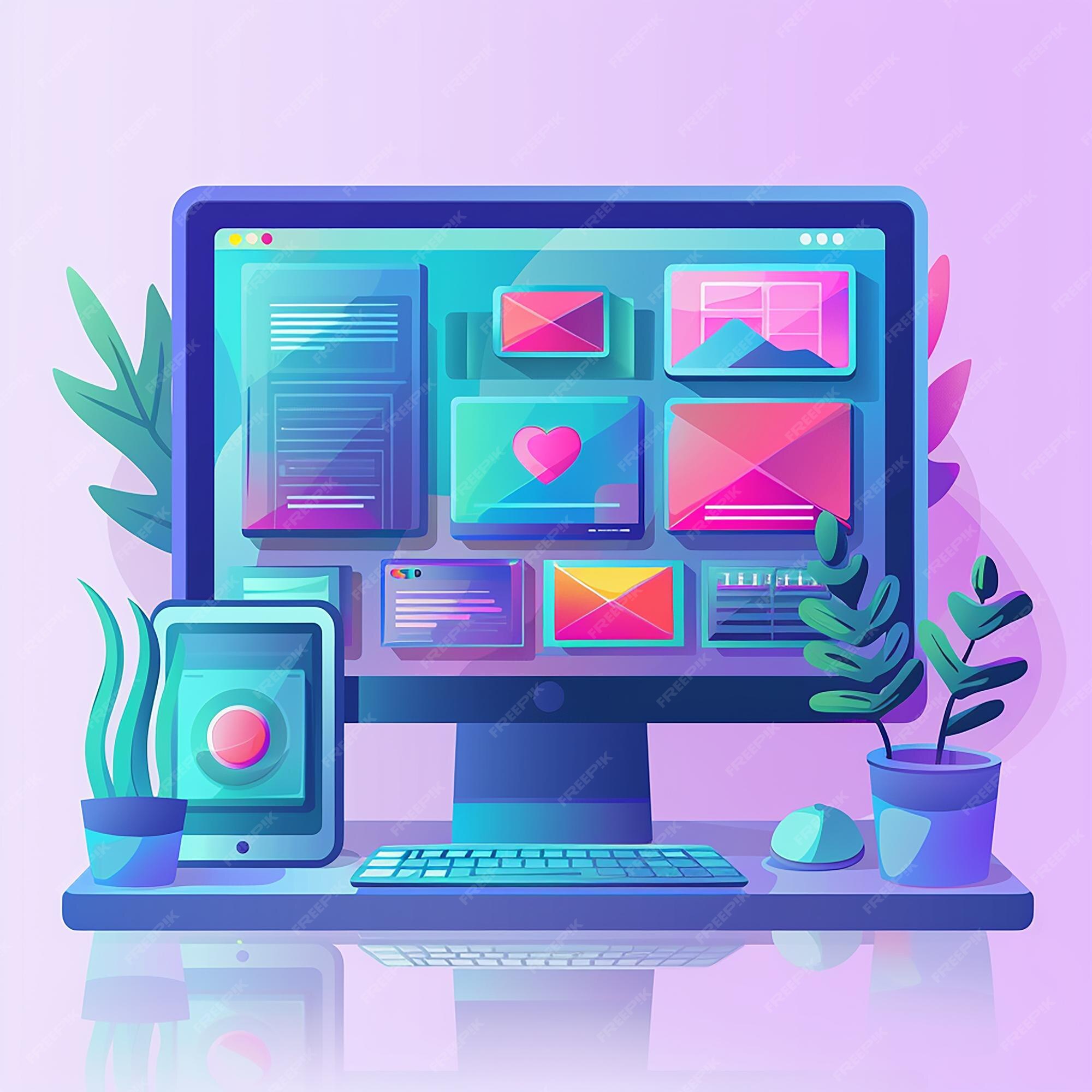 Free Vector Web Development Programmer Engineering Coding Website