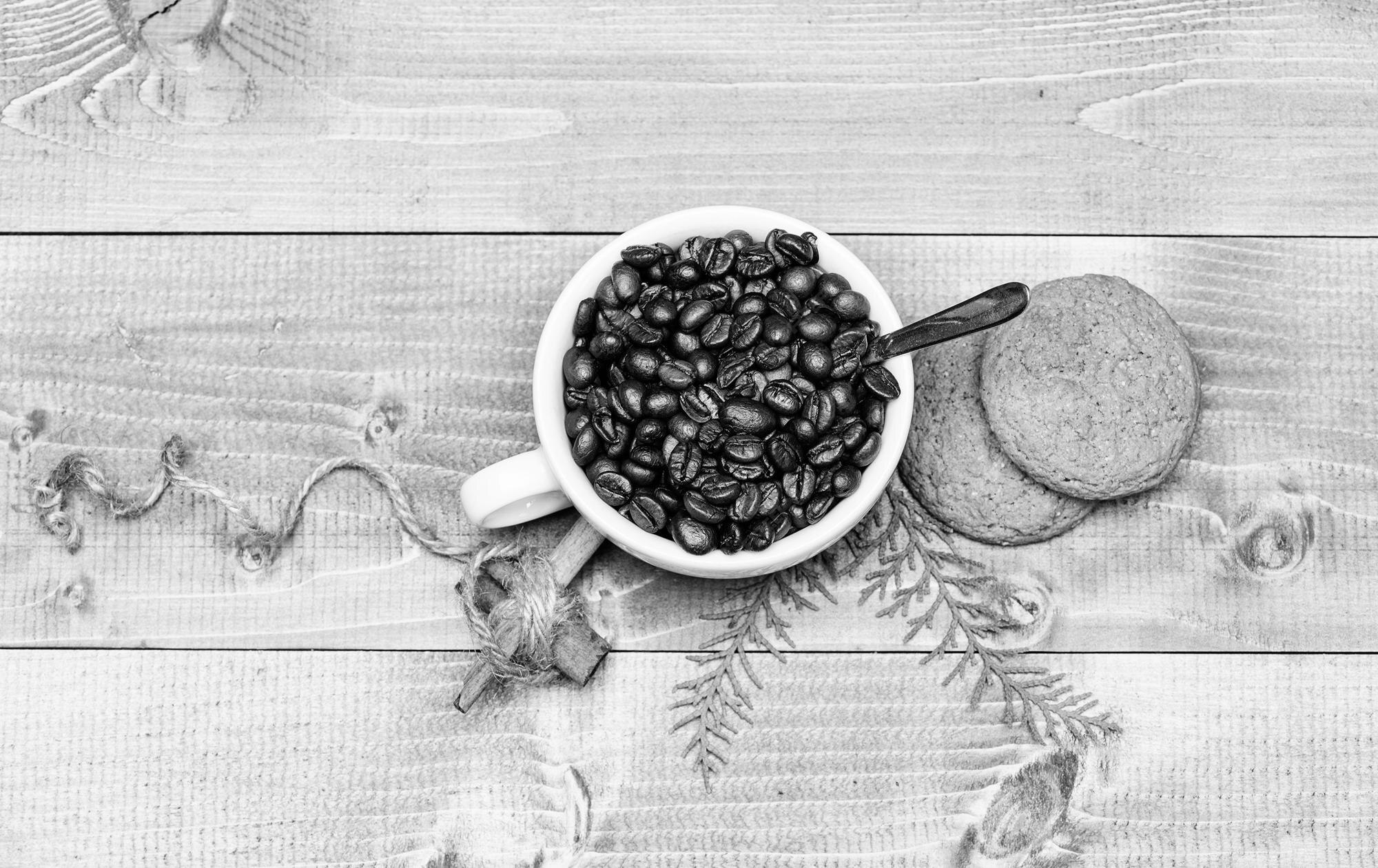 Premium Photo | Fresh roasted coffee beans cup full coffee brown ... Premium Photo | Fresh roasted coffee beans cup full coffee brown ...