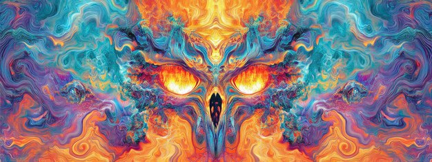 Funhouse mirror with distorted reflection of a person under bright ... Funhouse mirror with distorted reflection of a person under bright ...