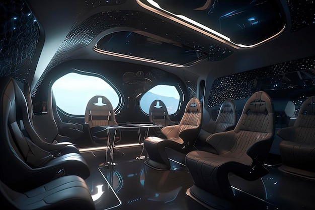 Premium AI Image | Future Private Aircraft Luxury Cabin AI technology ... Premium AI Image | Future Private Aircraft Luxury Cabin AI technology ...