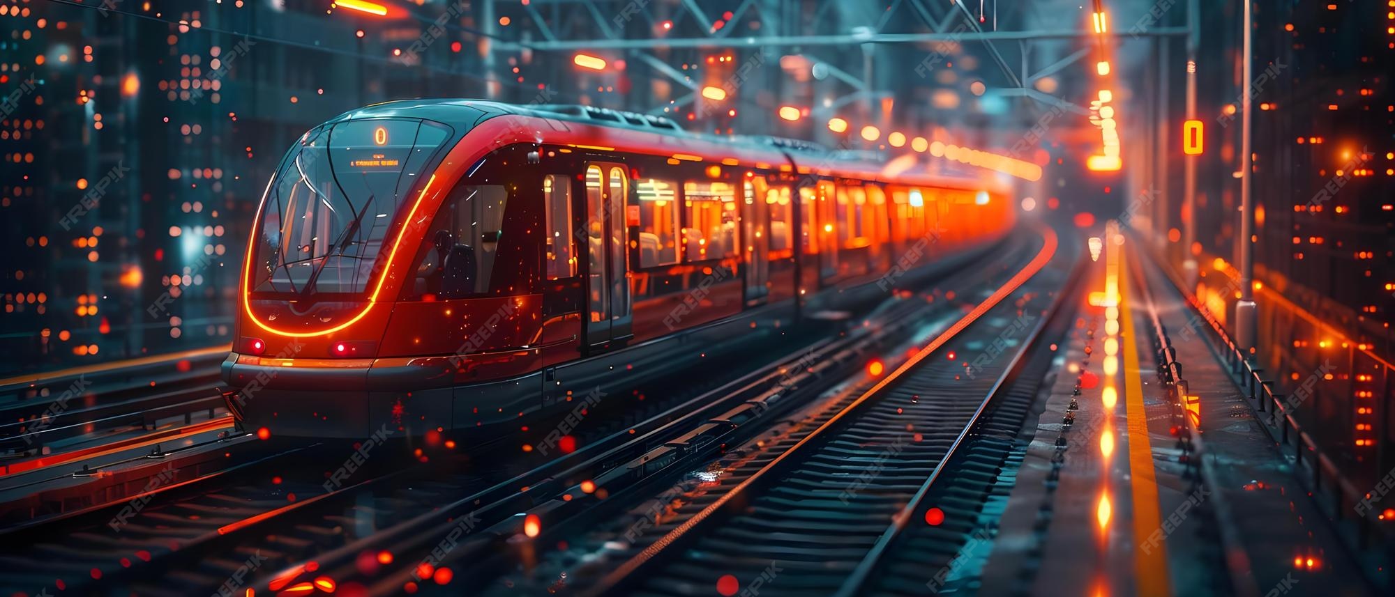 Premium Photo | Future public transport network integrating various ... Premium Photo | Future public transport network integrating various ...
