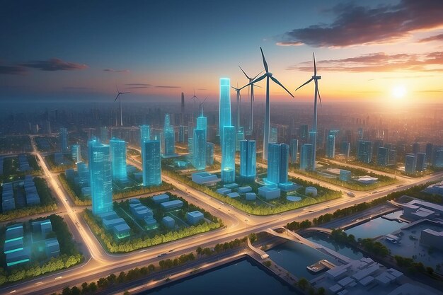 Premium Photo | Future Smart Cities Embrace Smart Grid Renewable Energy ... Premium Photo | Future Smart Cities Embrace Smart Grid Renewable Energy ...