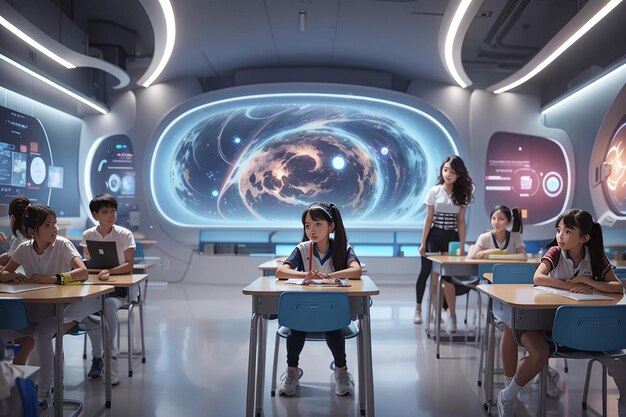 Premium AI Image | FutureProofing Education Preparing Students for ... Premium AI Image | FutureProofing Education Preparing Students for ...