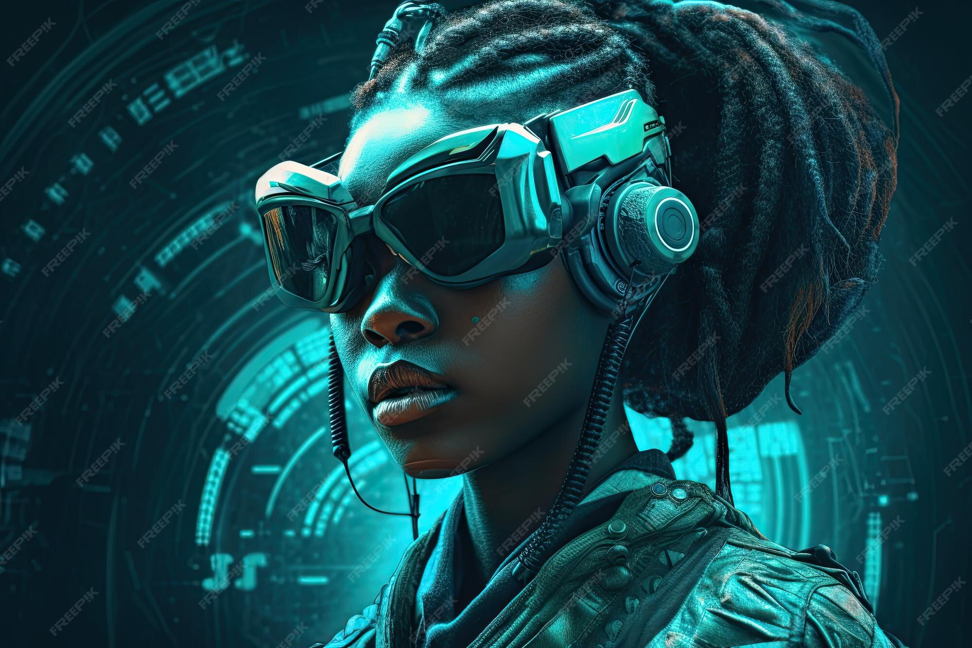 Premium Photo | Futuristic artificial intelligence Portrait of a ... Premium Photo | Futuristic artificial intelligence Portrait of a ...