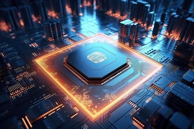 Premium AI Image | Futuristic central processor unit Powerful Quantum ... Premium AI Image | Futuristic central processor unit Powerful Quantum ...