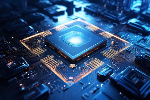 Premium AI Image | Futuristic central processor unit Powerful Quantum ... Premium AI Image | Futuristic central processor unit Powerful Quantum ...