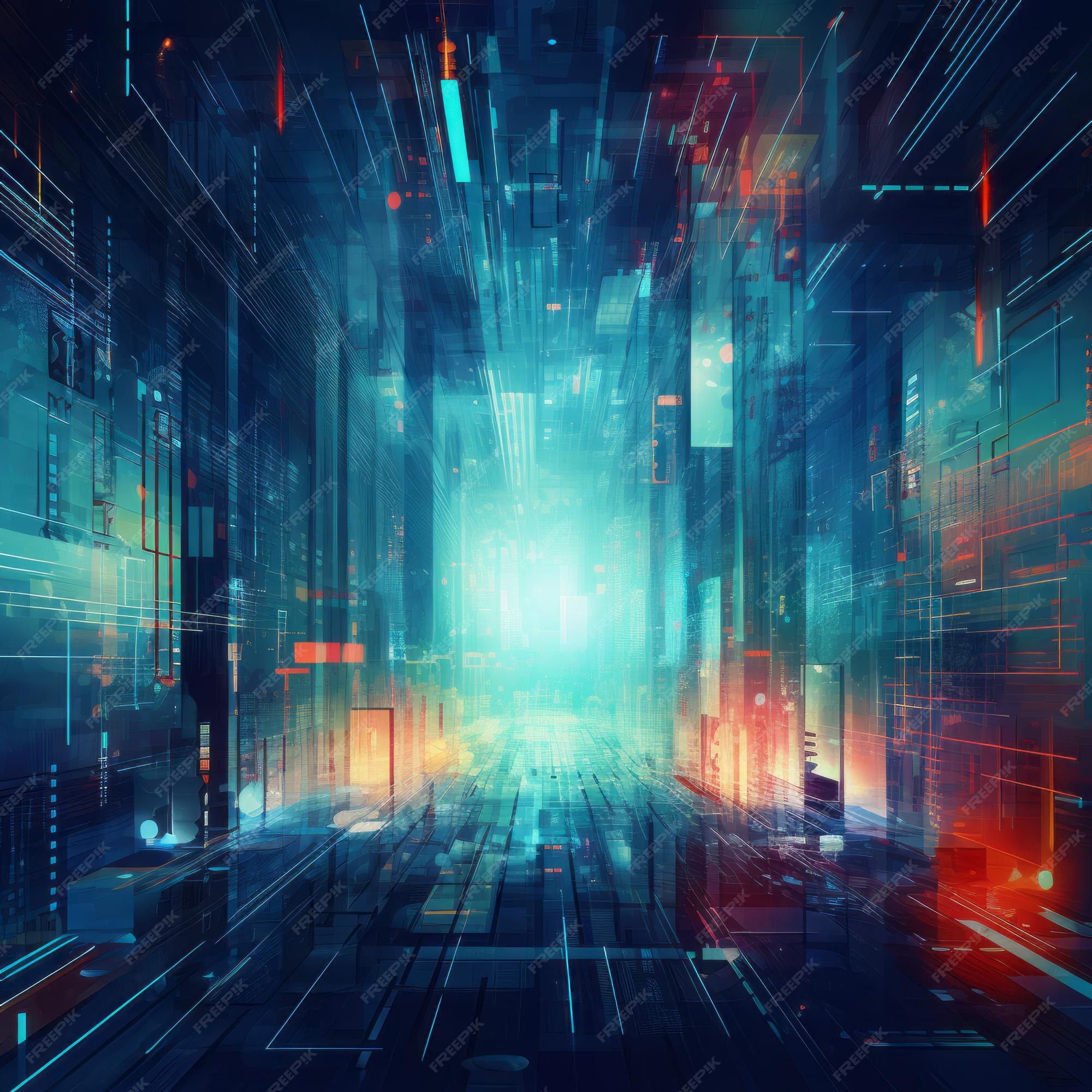 Premium Photo | Futuristic Coding Exploring Abstract Decorative Images ...