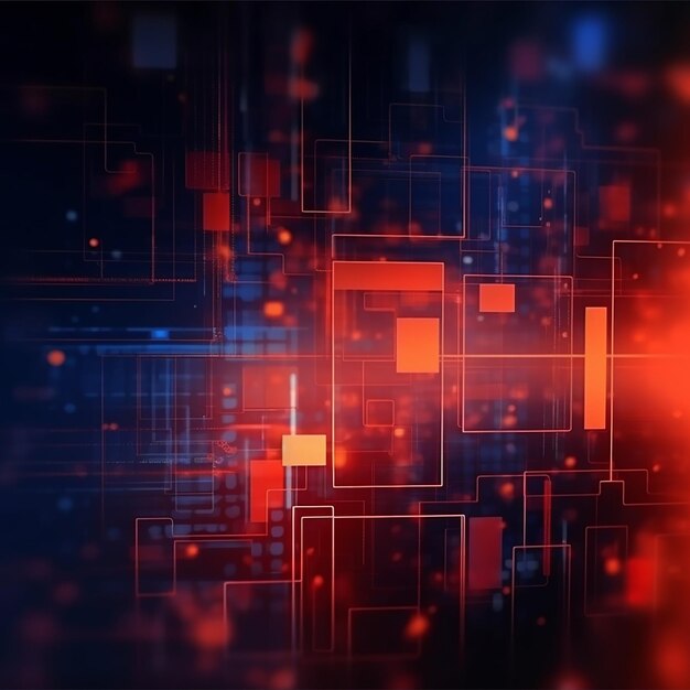 Premium AI Image | Futuristic Digital Circuit Network Premium AI Image | Futuristic Digital Circuit Network