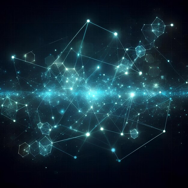 Futuristic Glowing Nodes Images Free Download On Freepik
