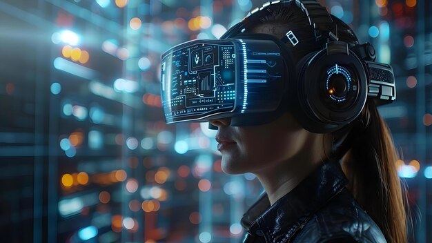 Premium Photo | Futuristic engineer using AI and AR glasses for ... Premium Photo | Futuristic engineer using AI and AR glasses for ...