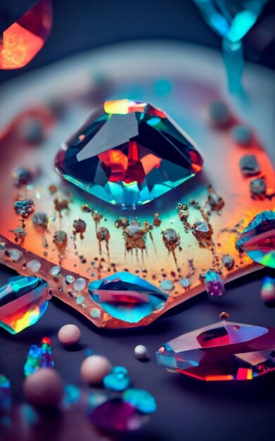 Premium Photo | Futuristic glowing colorful bird 3D rendering Premium Photo | Futuristic glowing colorful bird 3D rendering