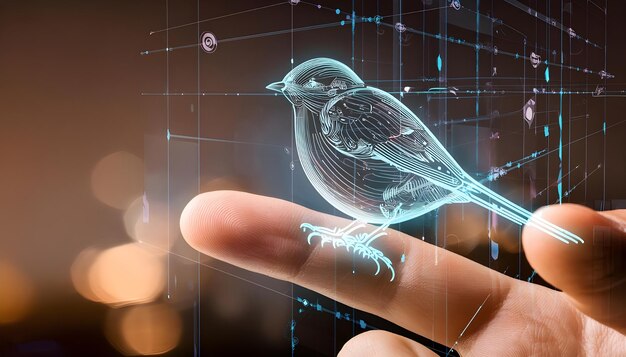 Futuristic glowing low polygonal flying colibri bird hummingbird ... Futuristic glowing low polygonal flying colibri bird hummingbird ...