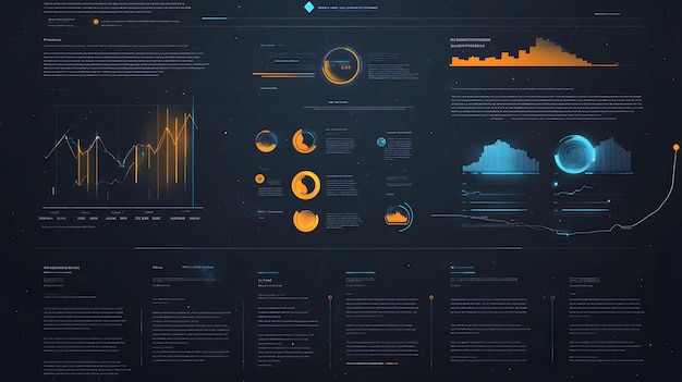Futuristic Interface with Data Visualization and Charts | Premium AI ... Futuristic Interface with Data Visualization and Charts | Premium AI ...