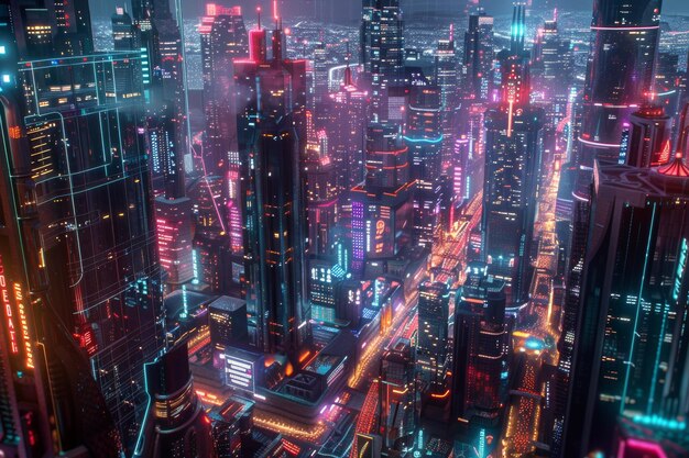 Premium Photo | A futuristic metropolis governed by AI algorithms ... Premium Photo | A futuristic metropolis governed by AI algorithms ...