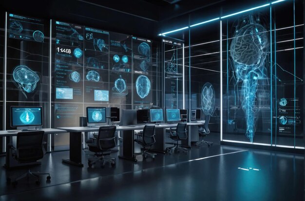 Premium Photo | Futuristic Neural Network Concept Premium Photo | Futuristic Neural Network Concept
