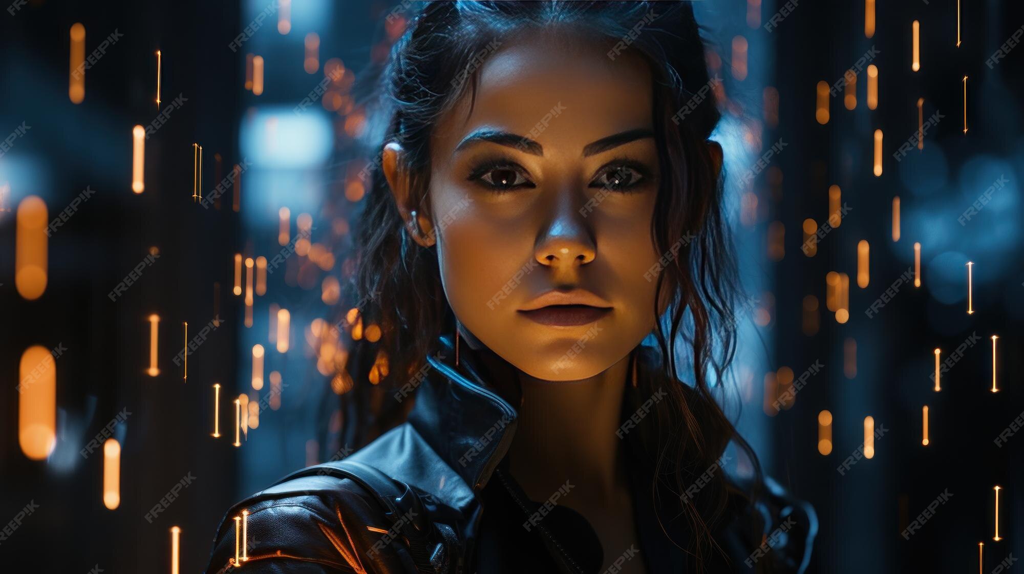 Premium AI Image | A futuristic scene showcasing advanced biomatric Premium AI Image | A futuristic scene showcasing advanced biomatric