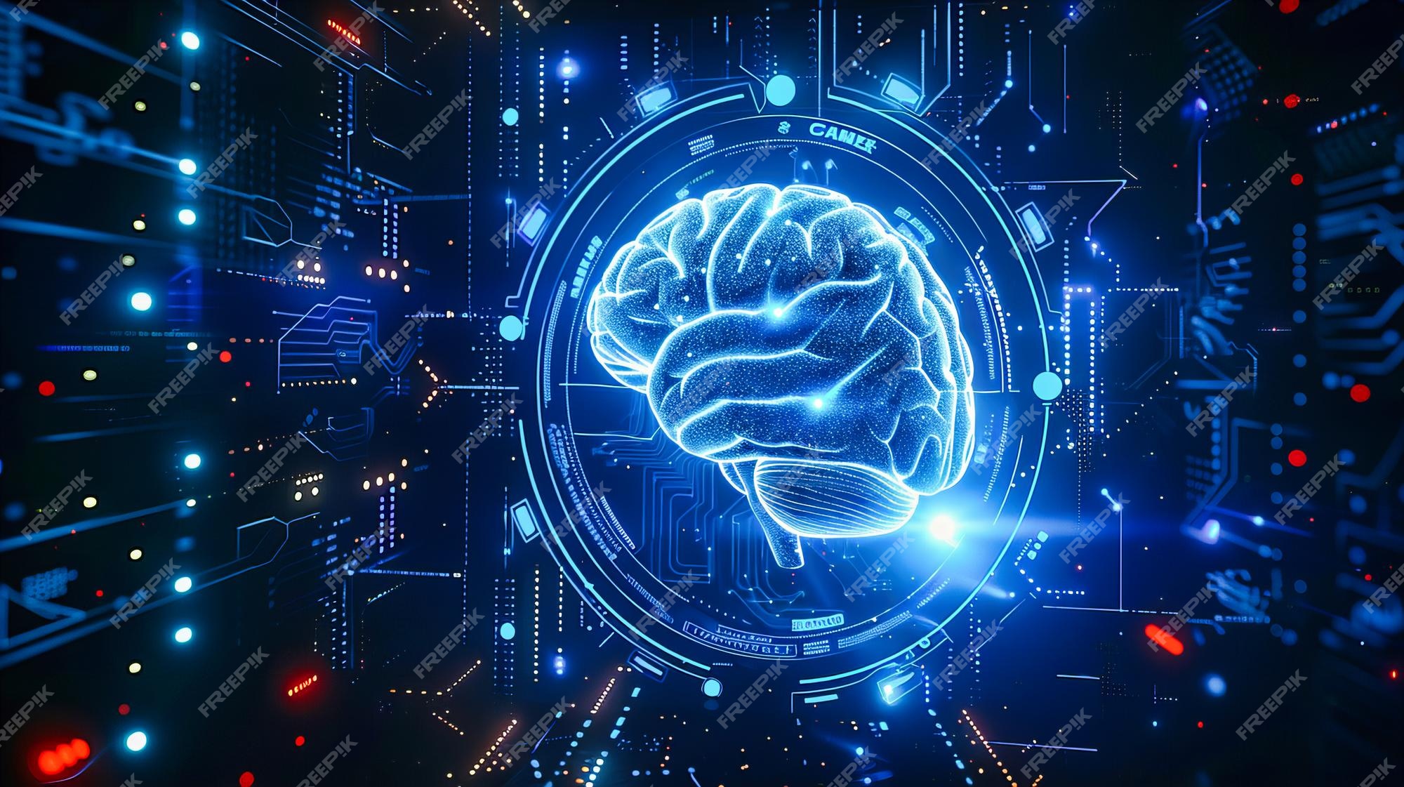 Premium Photo | Futuristic technology and brain science concept ... Premium Photo | Futuristic technology and brain science concept ...