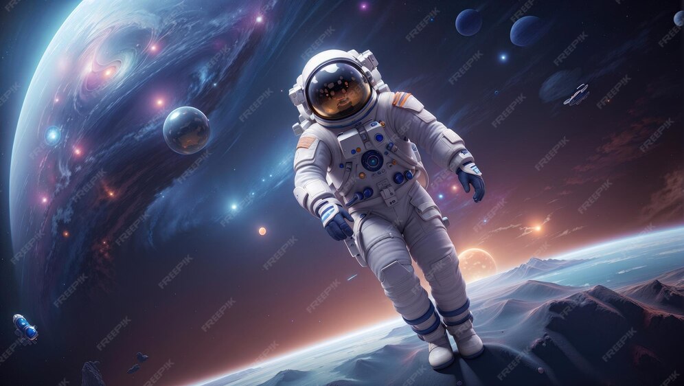Premium AI Image | Galactic Odyssey A Vision of Infinite Futures Premium AI Image | Galactic Odyssey A Vision of Infinite Futures