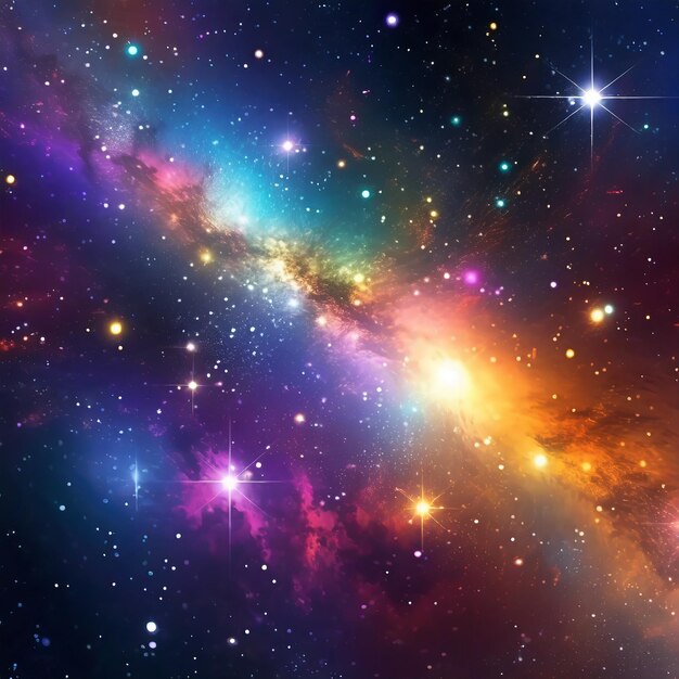 Premium Photo | Galaxy filled with colorful nebulas bright stars planets Premium Photo | Galaxy filled with colorful nebulas bright stars planets