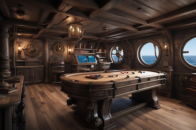 Premium Photo | Gaming Aboard a Pirate Ship Premium Photo | Gaming Aboard a Pirate Ship