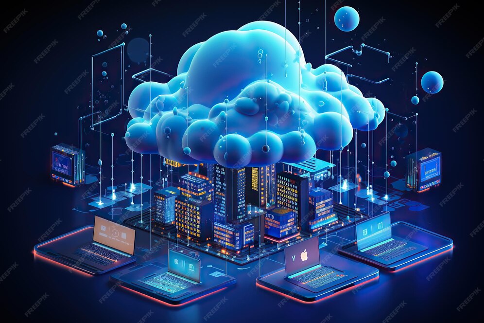 Generated illustration of cloudbased data storage system cloud in the ... Generated illustration of cloudbased data storage system cloud in the ...