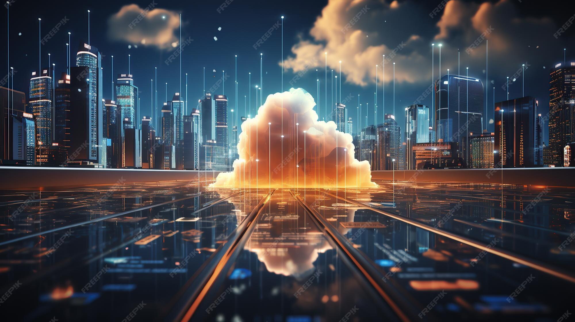 Generated illustration of cloudbased data storage system cloud in the ... Generated illustration of cloudbased data storage system cloud in the ...