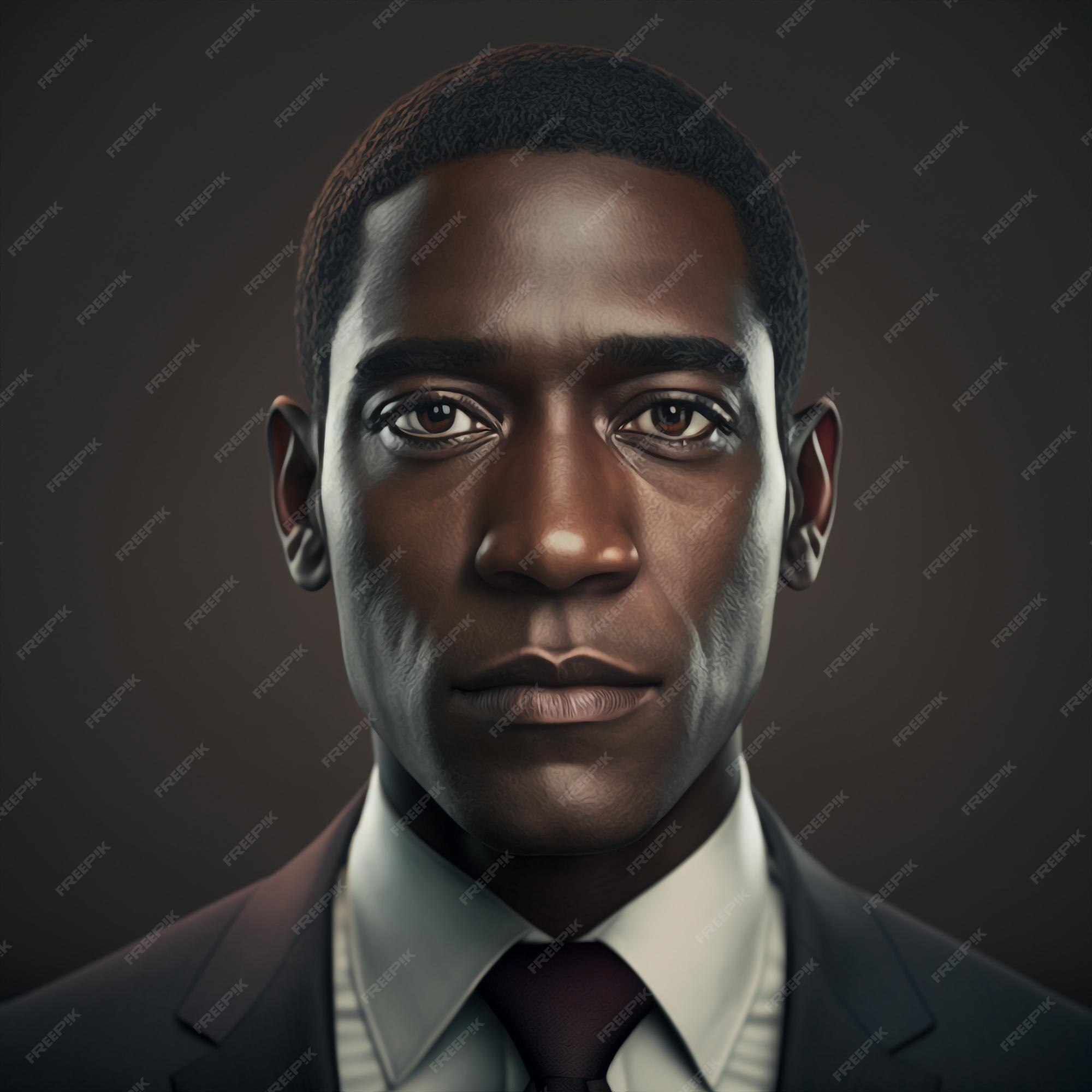 Premium AI Image | Generative ai black young businessman posing ... Premium AI Image | Generative ai black young businessman posing ...