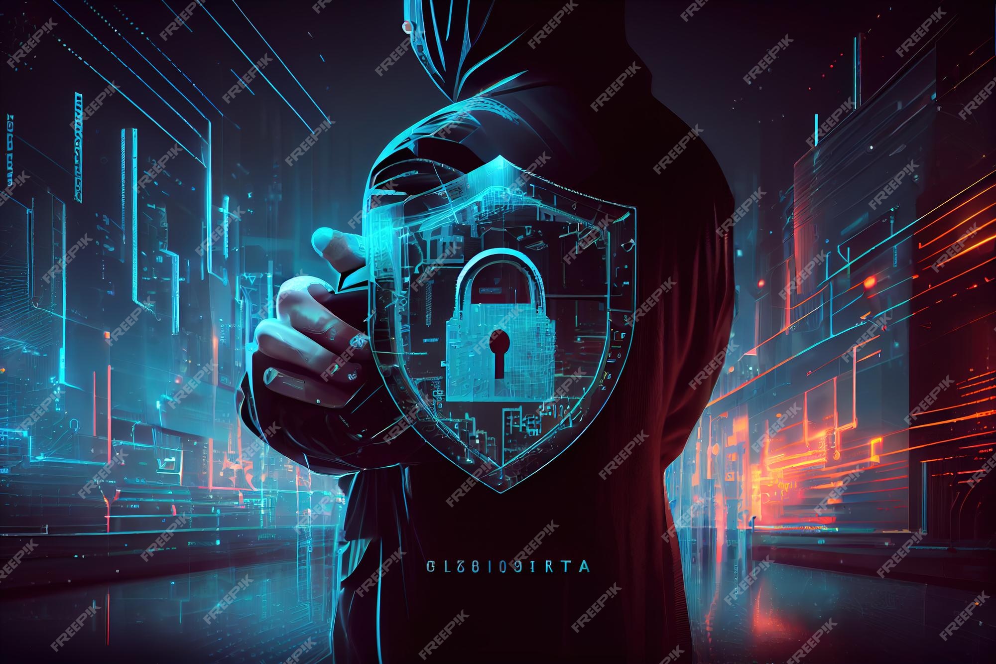 Premium AI Image | Generative AI cybersecurity technology concept Data ... Premium AI Image | Generative AI cybersecurity technology concept Data ...