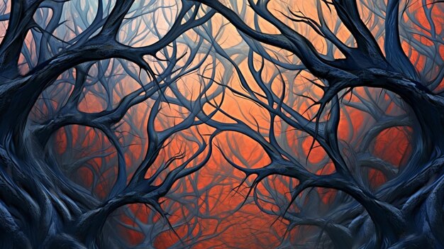 Premium AI Image | Generative AI Enchanting Entanglement Premium AI Image | Generative AI Enchanting Entanglement