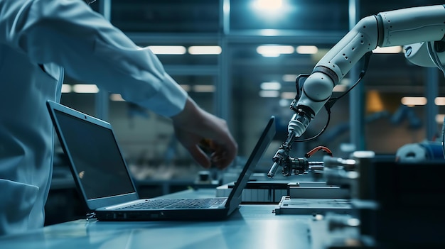 Premium AI Image | Generative AI At the Factory Automation Engineer ... Premium AI Image | Generative AI At the Factory Automation Engineer ...