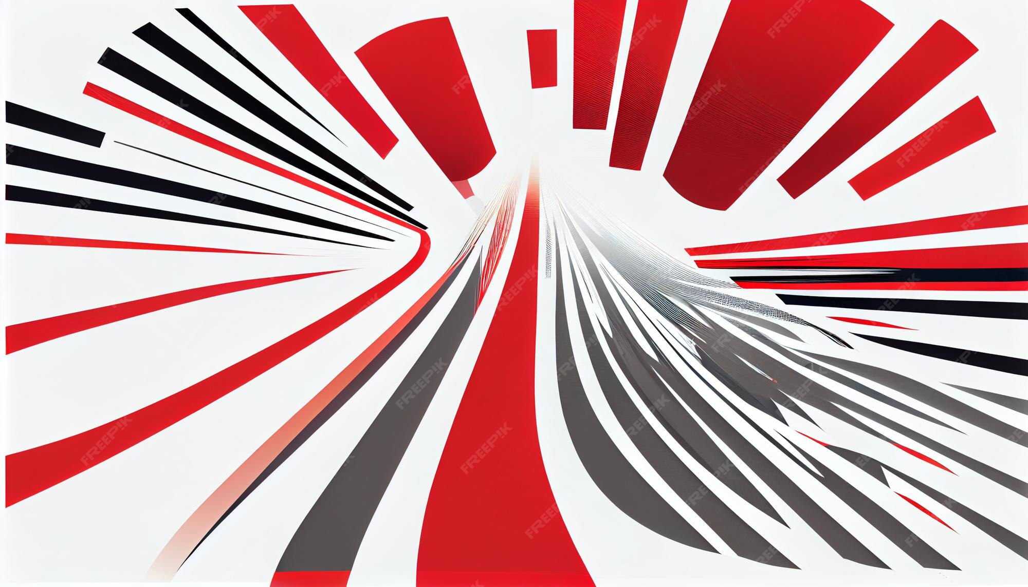 Premium AI Image | Generative AI Minimalist Red and White Abstract Design Premium AI Image | Generative AI Minimalist Red and White Abstract Design