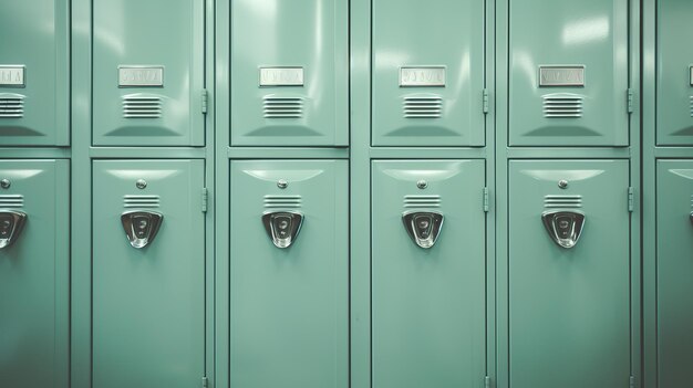 Premium AI Image | Generative AI Row of high school lockers in the ... Premium AI Image | Generative AI Row of high school lockers in the ...