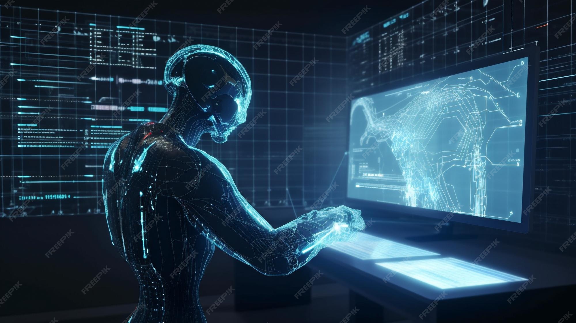 Premium Photo | Generative ai software development analysis on a future ...