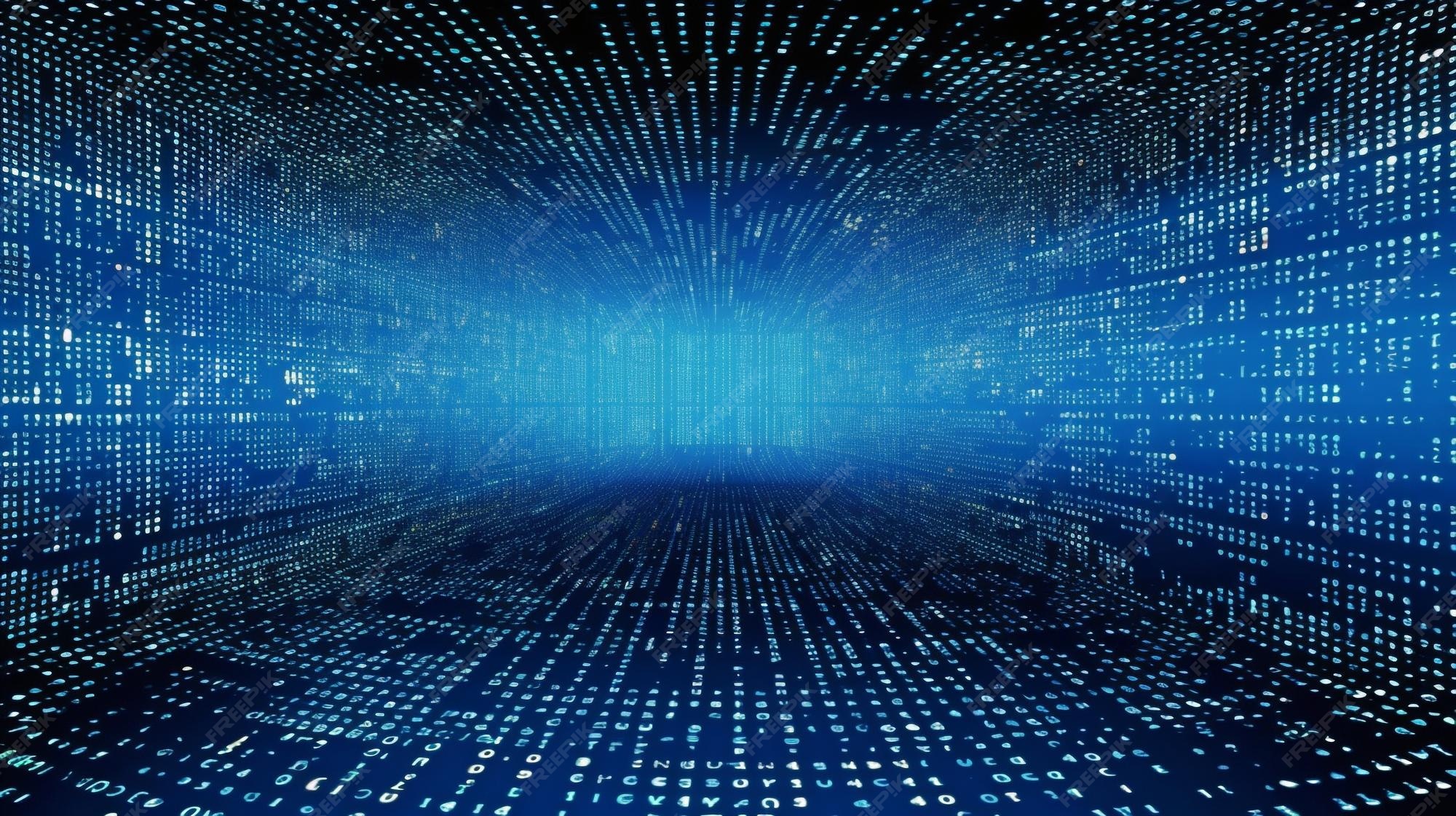 Premium Photo | Generative AI uses vector digits from virtual security technology and data from ...