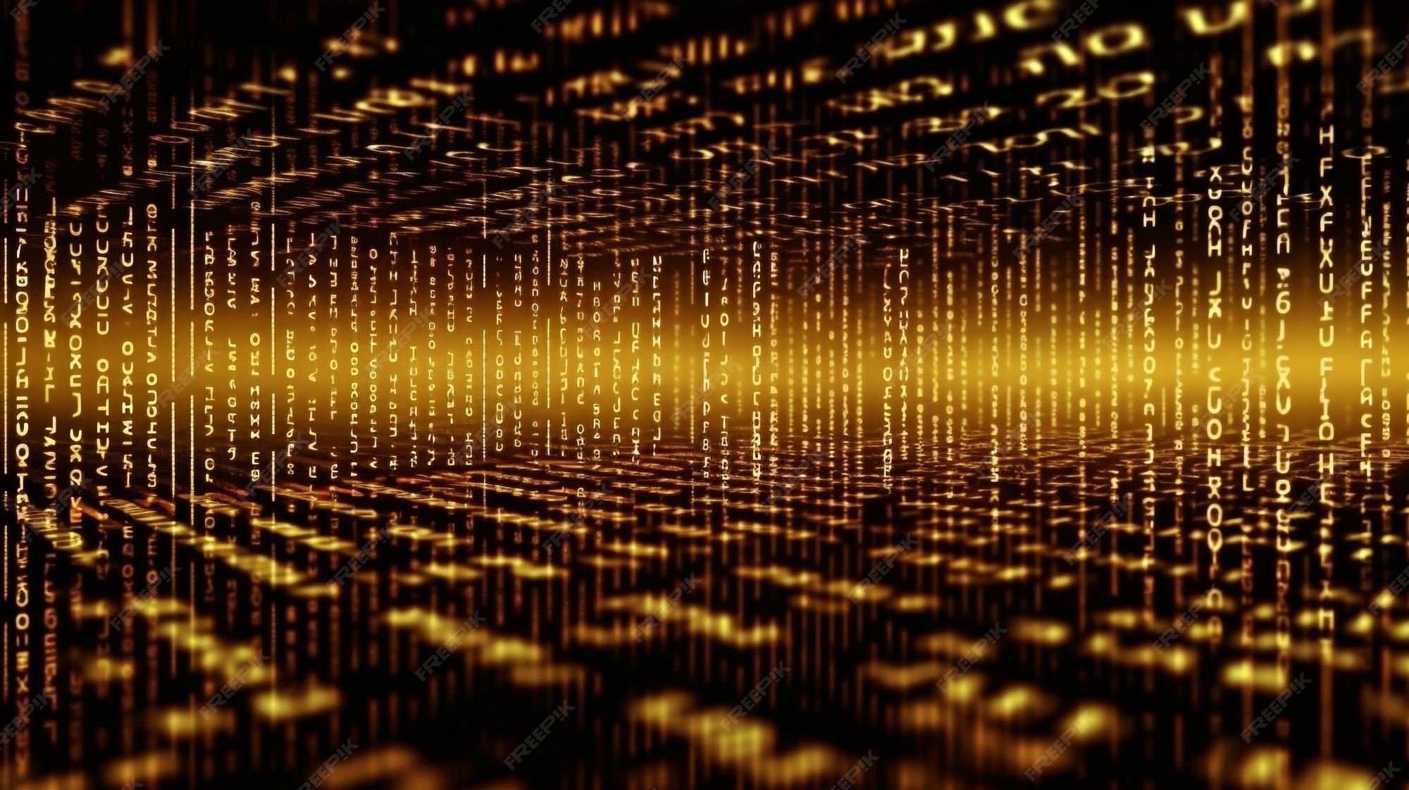 Premium Photo | Generative ai uses vector digits from virtual security ...