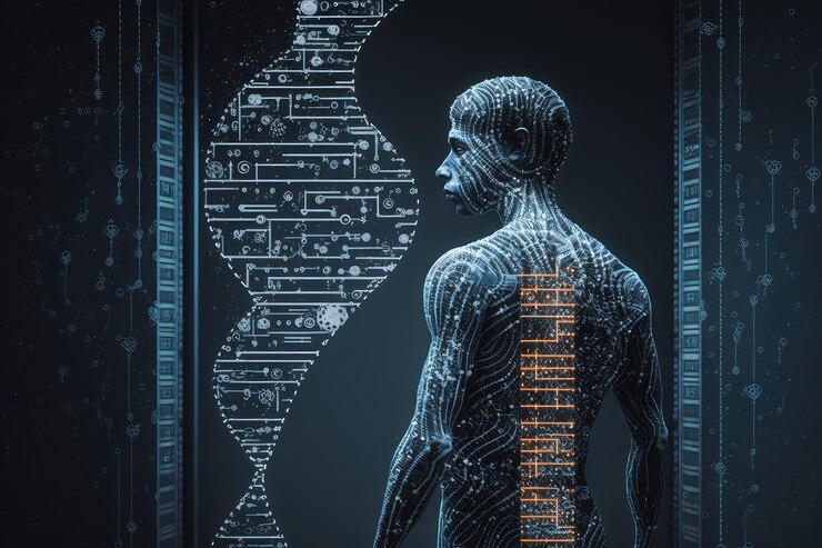 Premium AI Image | Genetic programmer testing various solutions to ...