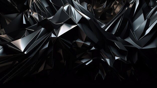 Premium Ai Image Geometrical Abstract Irregular Triangle Background