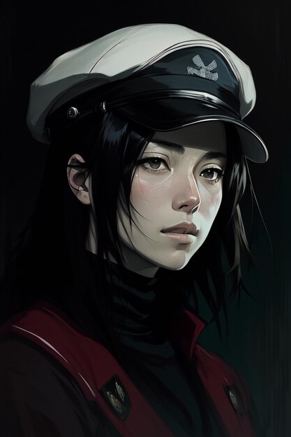Premium Photo A Girl With A Cap That Sayscall Of Cthulhuon It