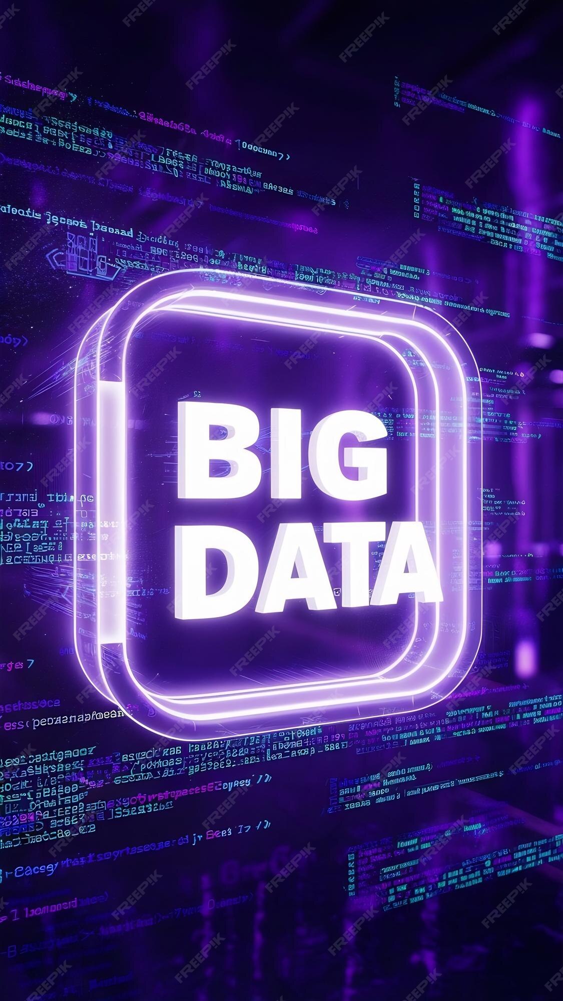 Glowing purple coding programming background with square mock up frame ...