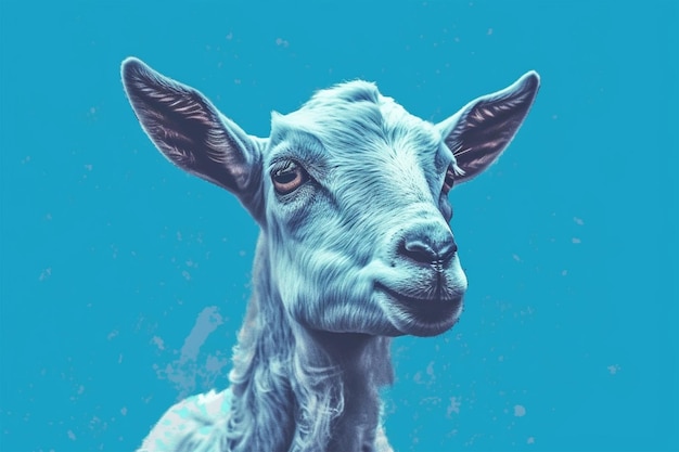 Premium AI Image | goat standing up isolated on a white background Premium AI Image | goat standing up isolated on a white background