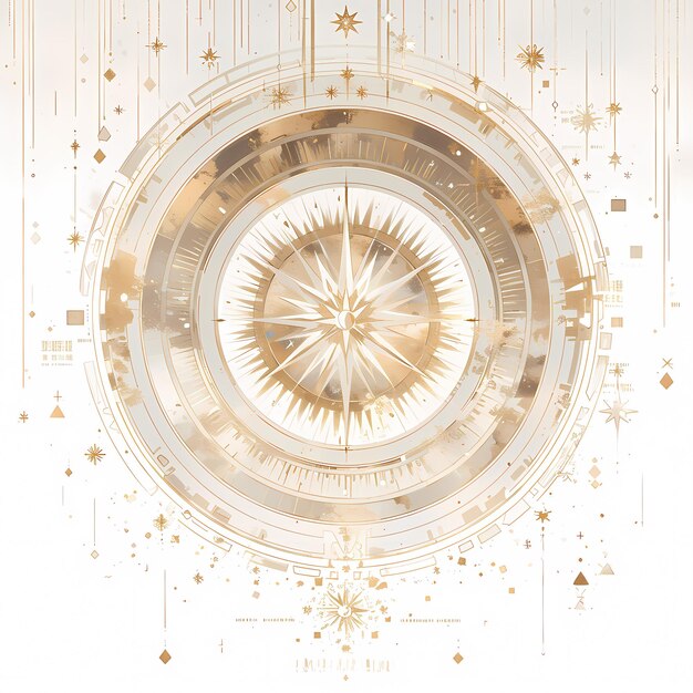 Premium Photo | Golden Compass Navigate the Mysteries Premium Photo | Golden Compass Navigate the Mysteries