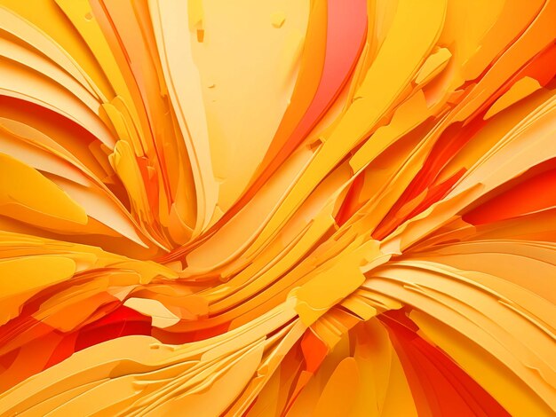 Premium Ai Image Golden Yellow And Orange Colorful Modern Background