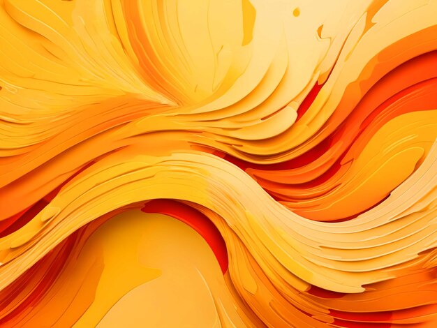 Premium Ai Image Golden Yellow And Orange Colorful Modern Background