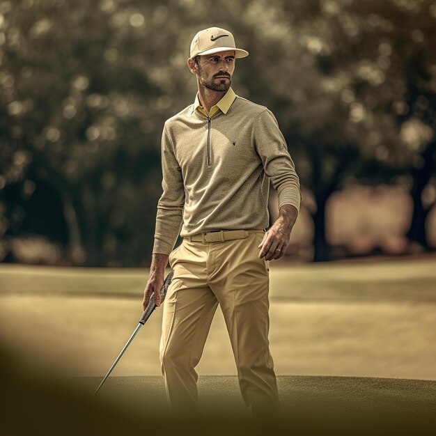 Premium Photo | Golf player generative ai Premium Photo | Golf player generative ai