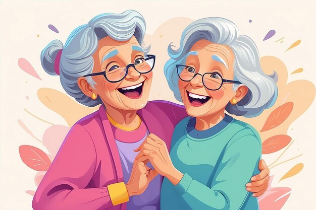Premium Photo Grandma Granddaughter Bonding Joyful Moments Together