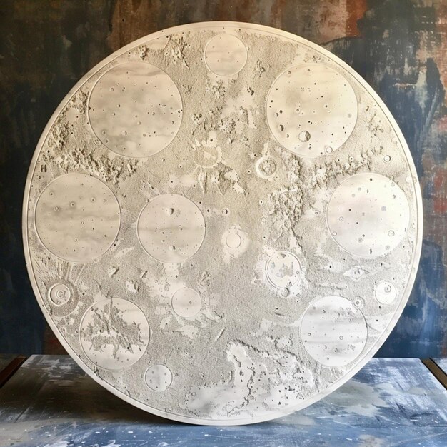Graphic representation of the moon | Premium AI-generated image Graphic representation of the moon | Premium AI-generated image