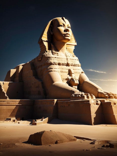 Premium Photo | Great Sphinx of Giza Premium Photo | Great Sphinx of Giza